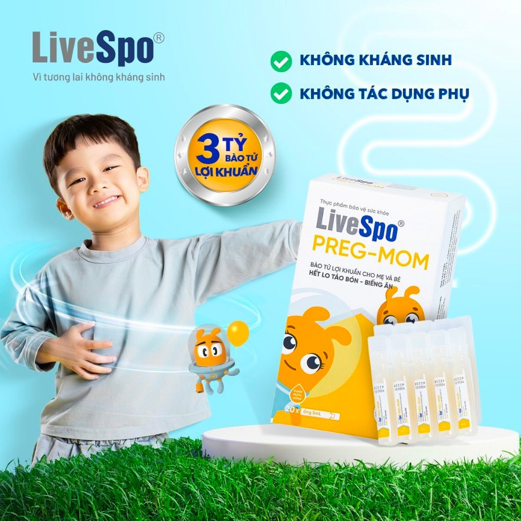 Probiotic spores for mothers and babies help reduce constipation and ...