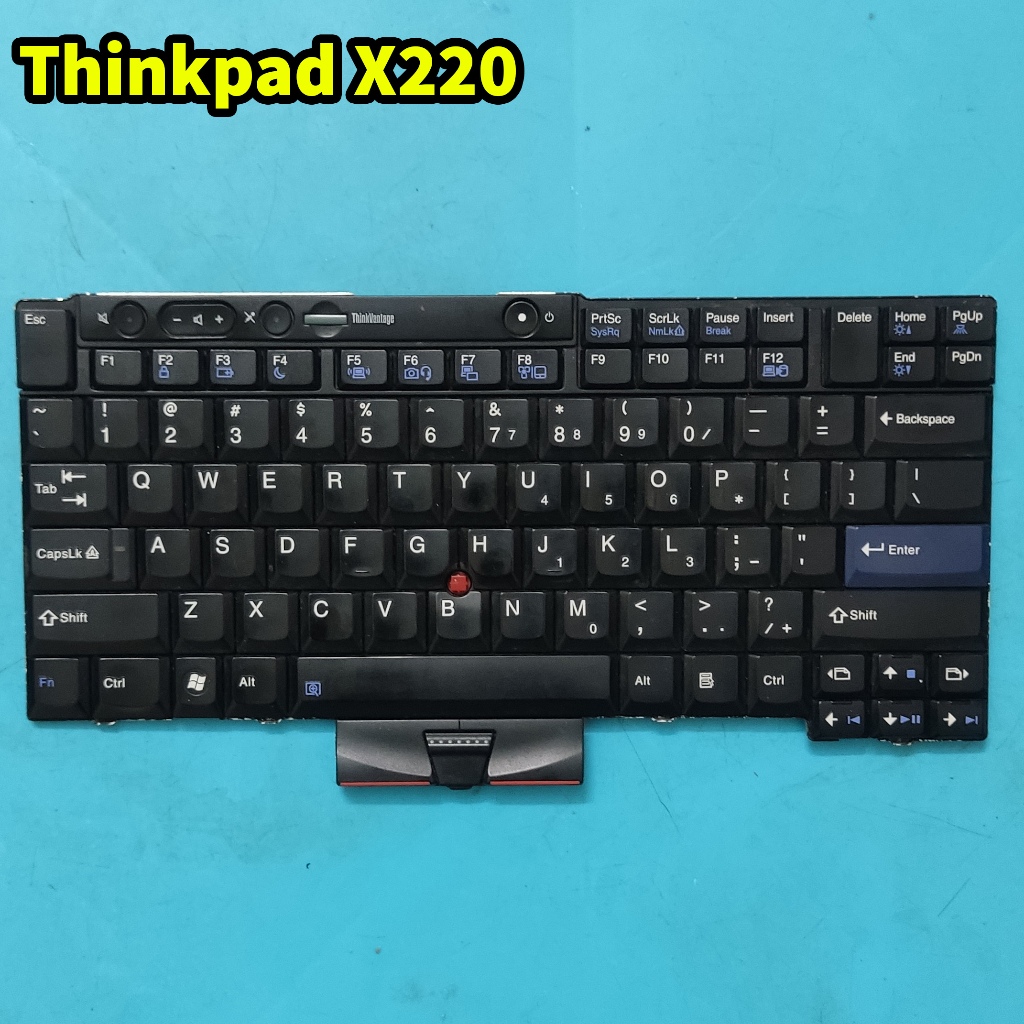 Lenovo Thinkpad X220 laptop keyboard uninstalled | Shopee Malaysia
