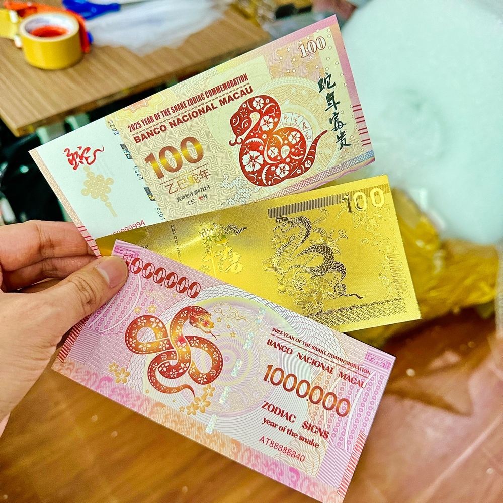 Best SELLING SNAKE-SHAPED MONEY lucky money CNYs of all kinds for Tet ...