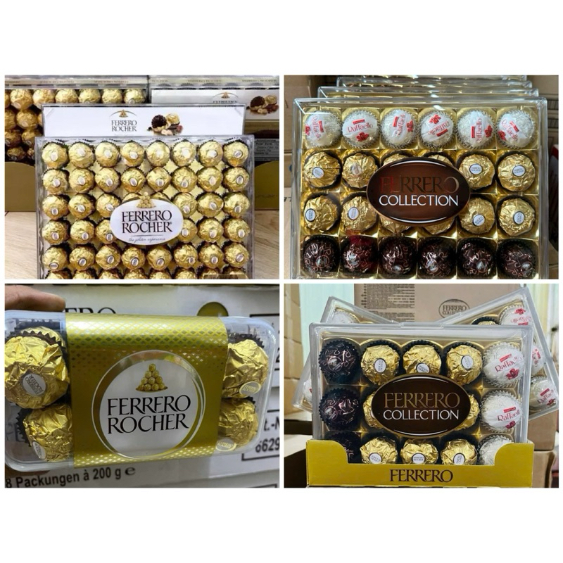 [New Date 05/2025]German Ferrero Rocher Chocolate Box 48v - 30v - 24v ...