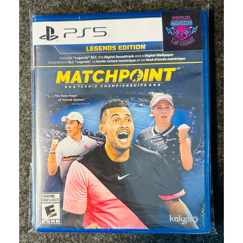 Ps5 Game Disc :Match Point Tennis Championship (new) | Shopee Malaysia