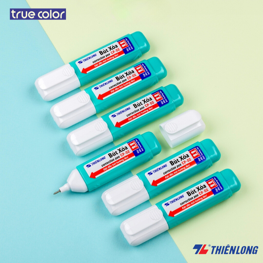 Thien Long BX-CP erasing pen, 12ml capacity, clean, quick-drying, good ...