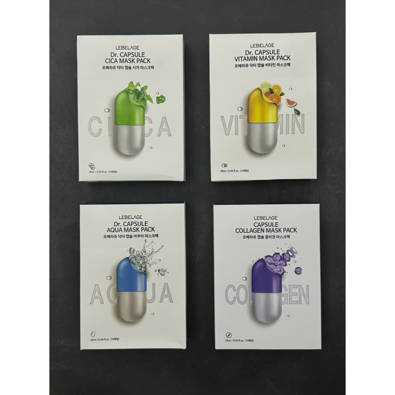 (DMN) Lebelage Dr.Capsule Mask Pack 25ml | Shopee Malaysia