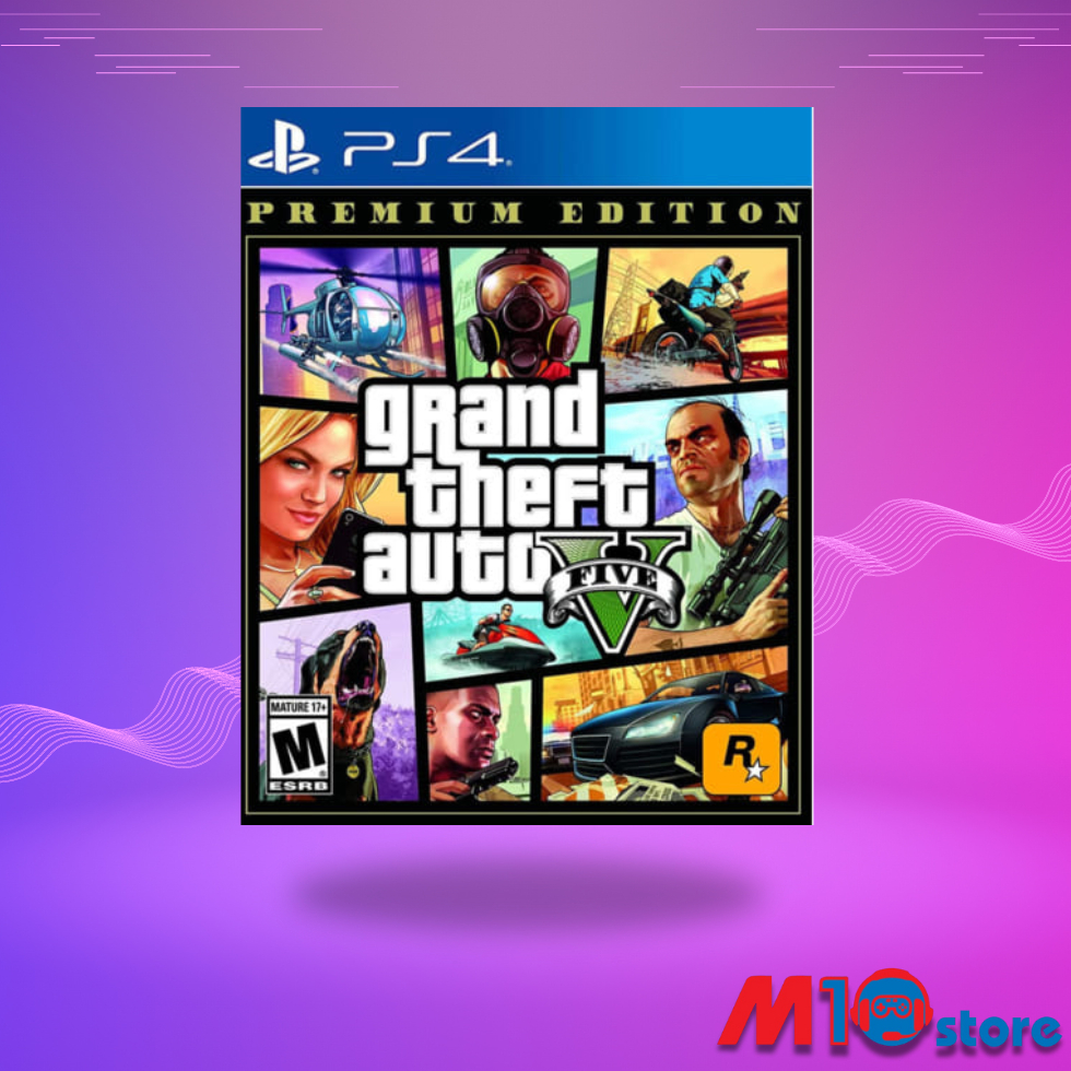 Ps4 Grand Theft Auto V Premium Edition Game Disc | Shopee Malaysia