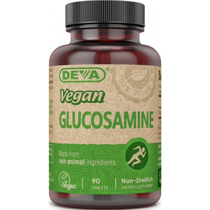 Vegan Glucosamine DEVA pills are easy to absorb, reduce bone and joint ...
