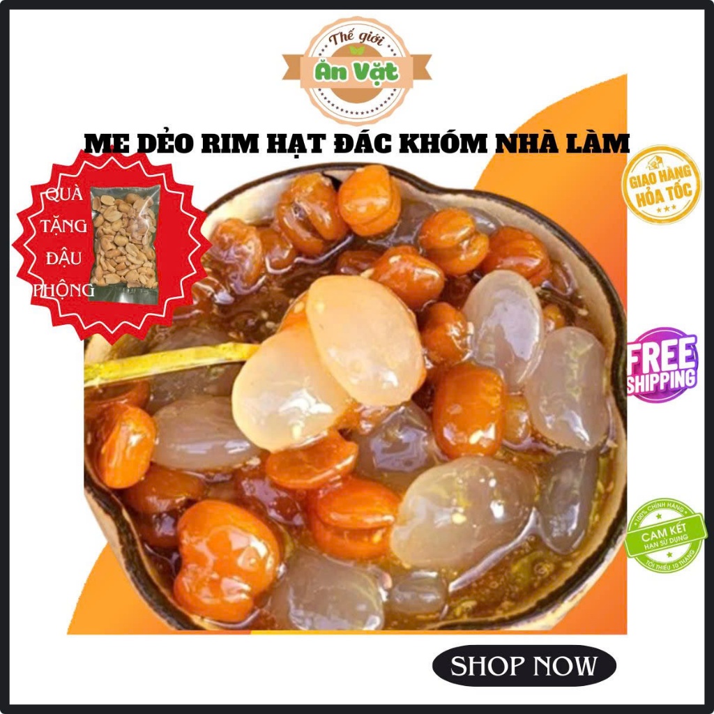 Box of 550g (with peanuts) Soft tamarind seeds simmered with dac seeds ...