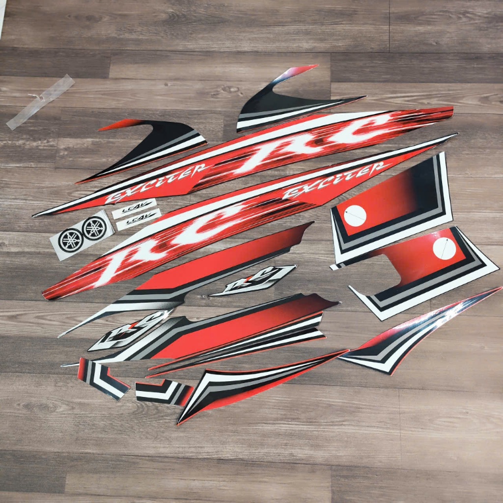 (2010 Red RC) Exciter decorative stamp set, small model, ex 135, high ...