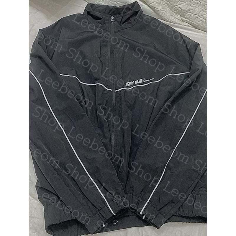 [OFF ITEM] Team Black Jacket Set, Card Jinx Bad Luck Jae Kyung, Kim Dan ...