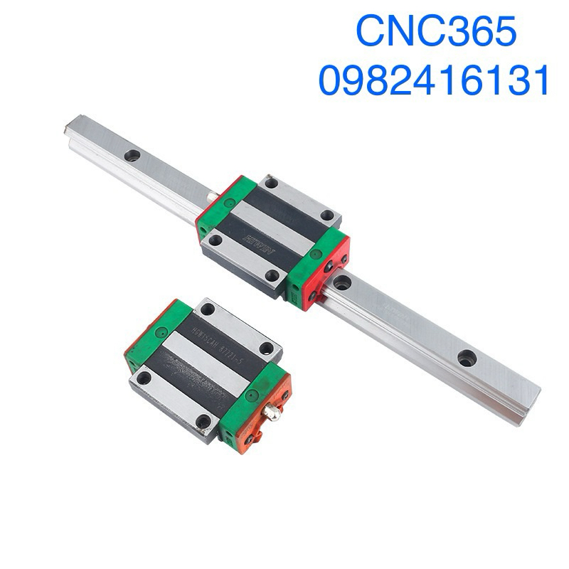 Square sliding rail set: HGW15CC (Winged type) and Hiwin standard HGR15 ...