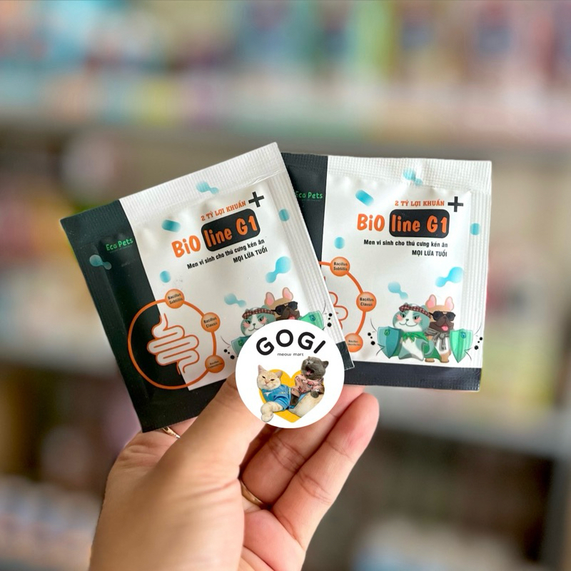 Bio Line G1 Ecopets Probiotics (5G Pack) supports digestion, stimulates ...