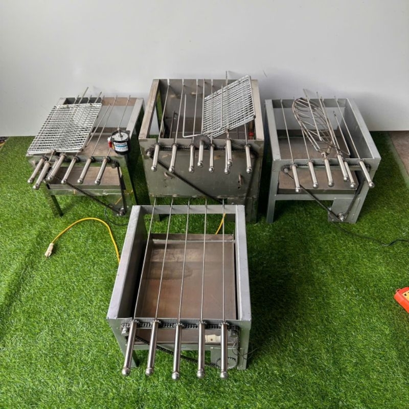 Meat grilling machine, 5 skewers, 6 skewers, chicken and duck roaster ...