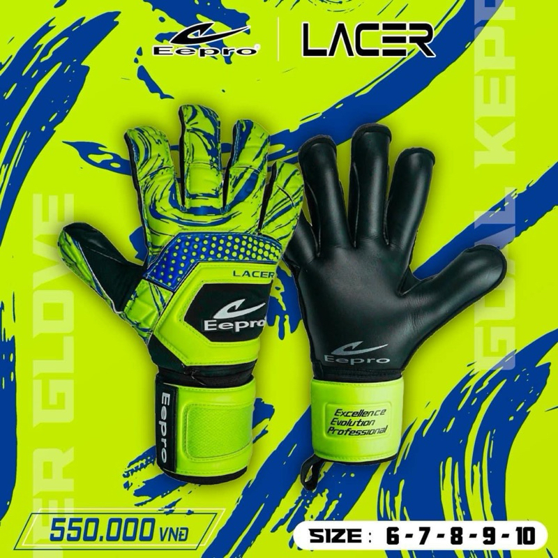 Eepro LACER Goalkeeper Gloves | Shopee Malaysia