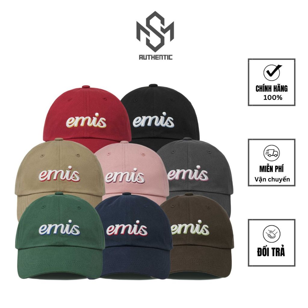 Emis baseball Cap Emis Layered Logo Ball Cap genuine Korean, Emis ...