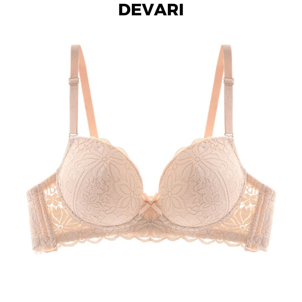 Women's bra with padded underwire, sexy and luxurious lace DEVARI A9110 ...