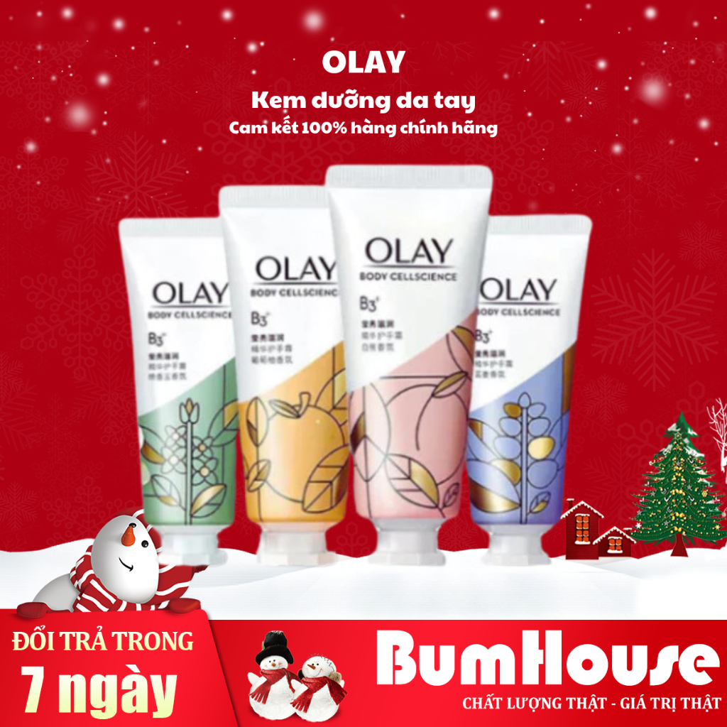 Olay B3+ vitamin C (Niacinamide) whitening hand cream tube | Shopee ...