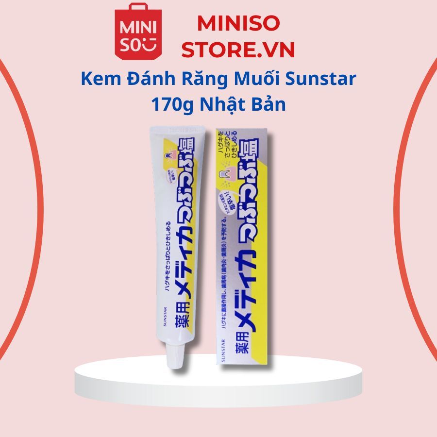 Sunstar Salt Toothpaste 170g Genuine Japan; prevents tooth decay ...