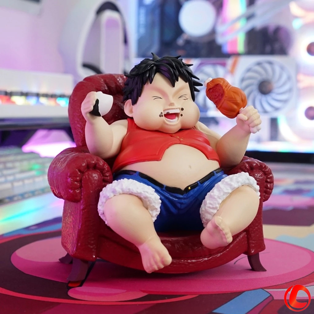 Onepiece, DragonBall, Superhero Character Model Weight Gain Sitting in ...