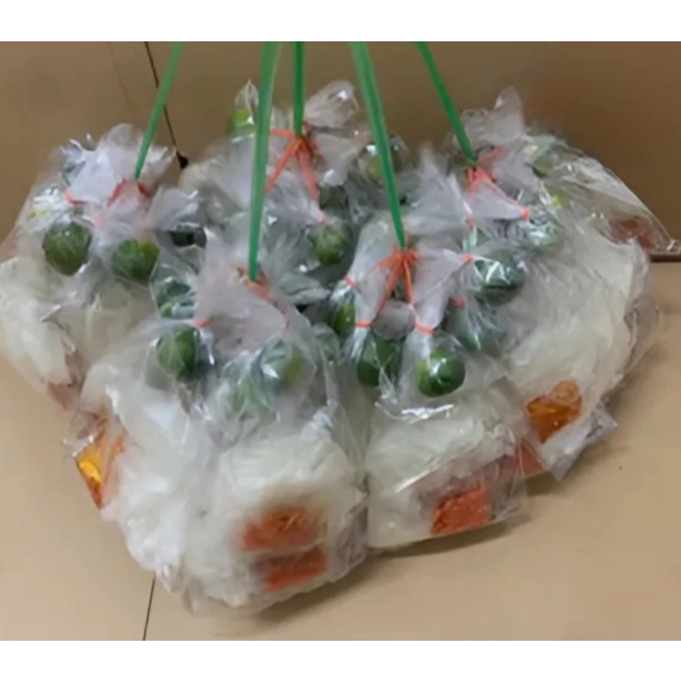 Combo of 1 string of dew-dried rice paper (fermented with butter) and ...