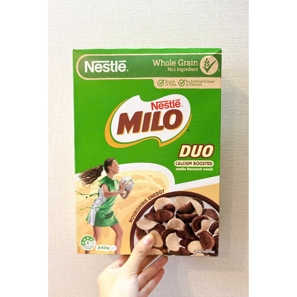 [AUSTRALIAN Products] Nestle Milo Duo Cereal 340g | Shopee Malaysia