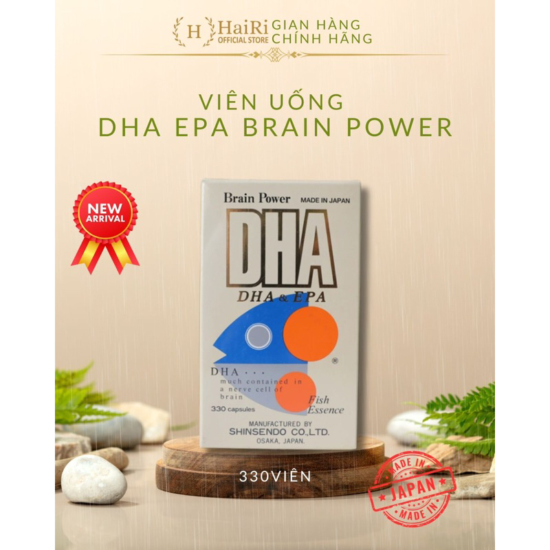 Brain Power premium DHA supplement 330 tablets - Japan | Shopee Malaysia