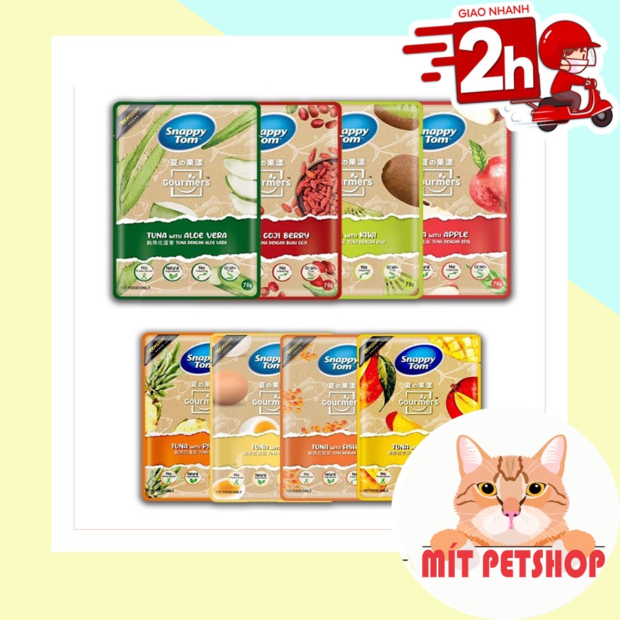 [NEW Flavor] Snappy Tom fruit Pate for cats 70g pack | Shopee Malaysia