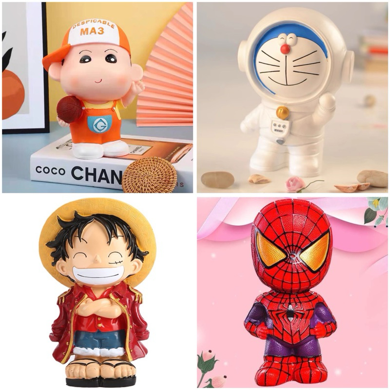 (FREE Color + DRAWING BRUSH) SUPER RECEIVING SPIDER-MAN plaster ...