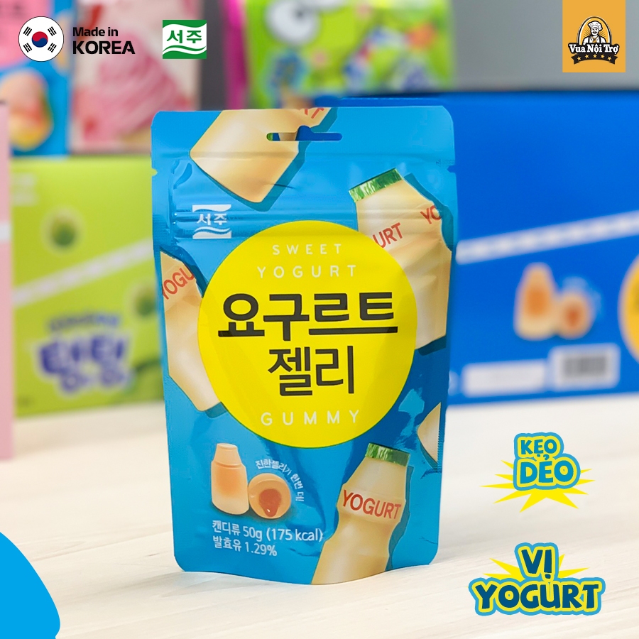 Korean Yogurt Gummy Seoju Yogurt Flavor (50g) | Shopee Malaysia