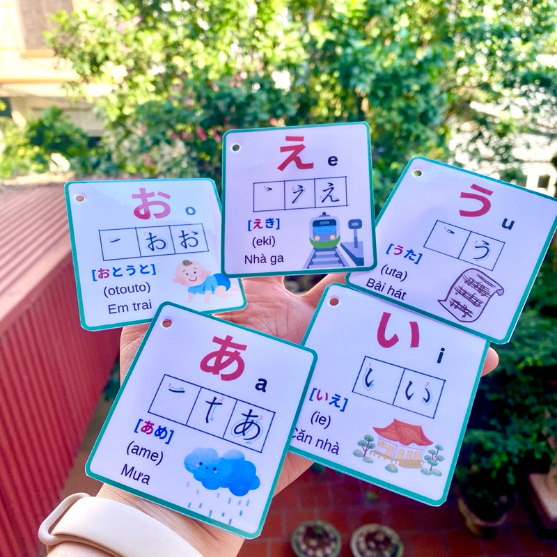 [JAPANESE Flashcard]-hiragana, Katakana Japanese alphabet learning card ...