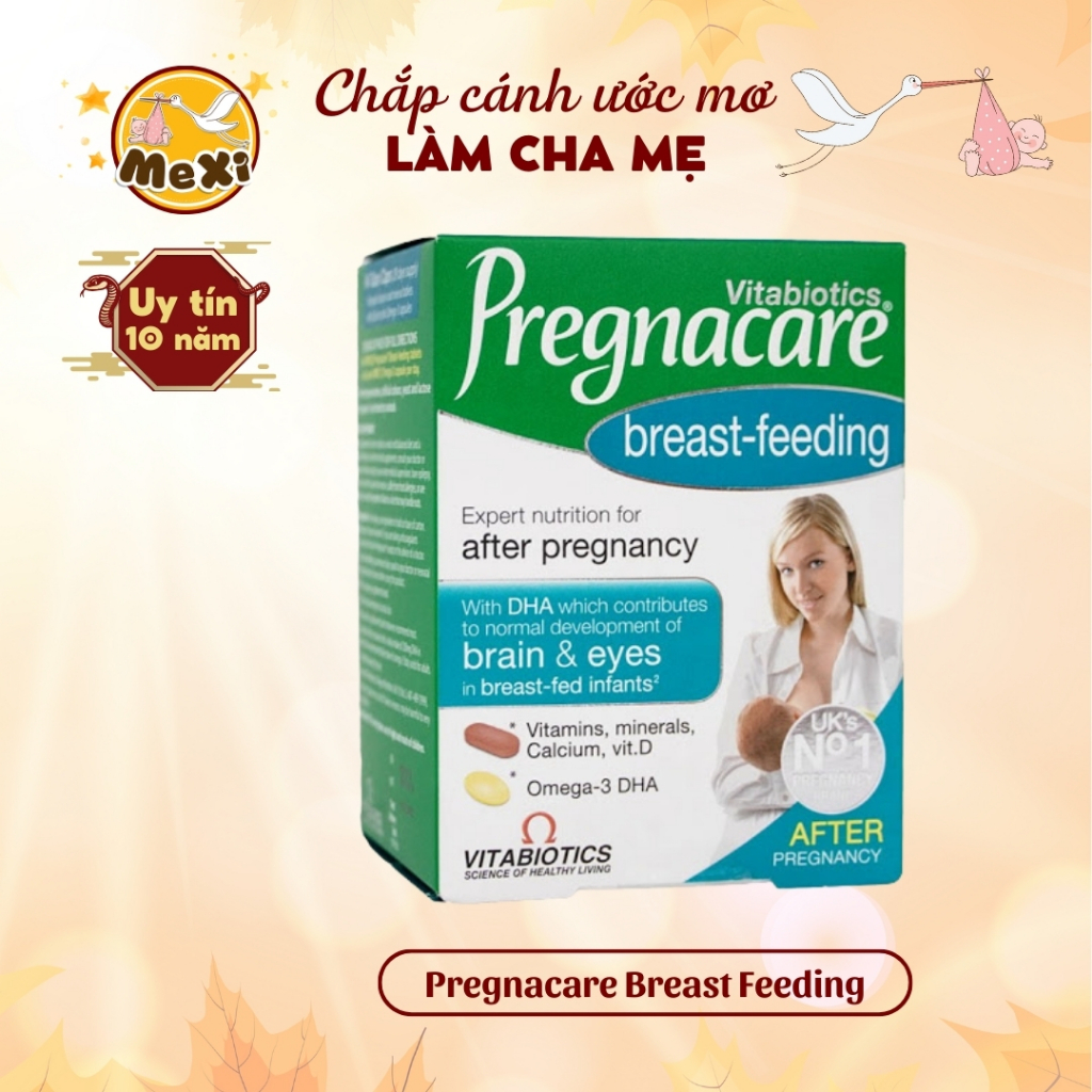 Mom Xi Pregnacare Breastfeeding - Multivitamin for Postpartum Mothers ...