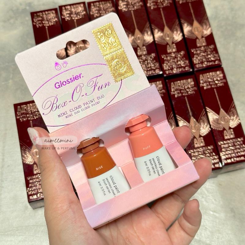 Glossier Cloud Paint blush Sample 4 pans - Glossier cream blush Sample ...