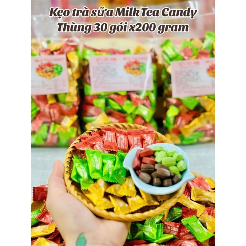 Delicious Sugar-Free Milk Tea Candy with 3 Flavors, Mixed Candy with 3 ...