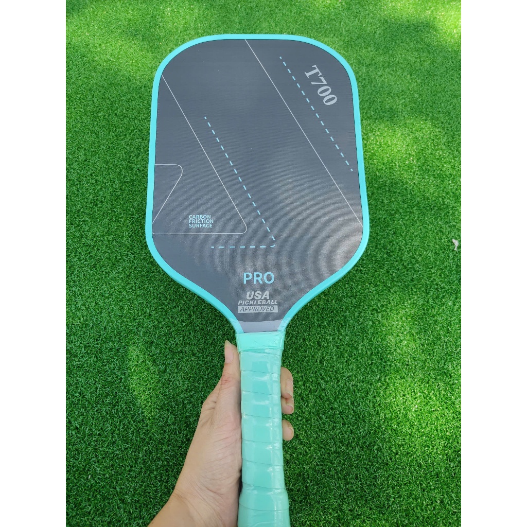 (Free Ball included) Pickleball T700 Pro racket 16mm thick, carbon ...