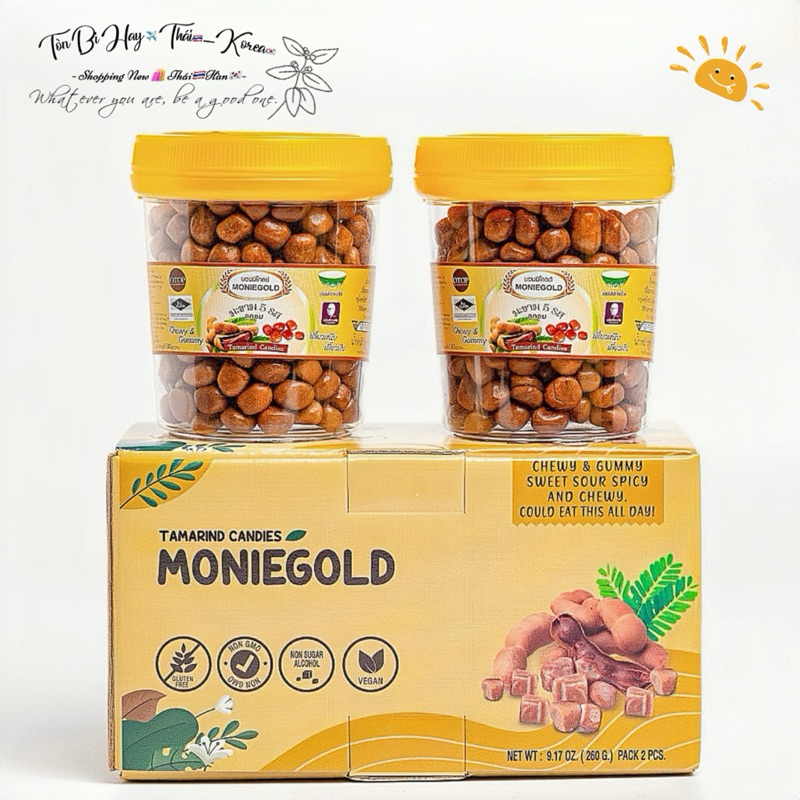 Moniegold Tamarind Candies Thailand [Box of 130g] | Shopee Malaysia