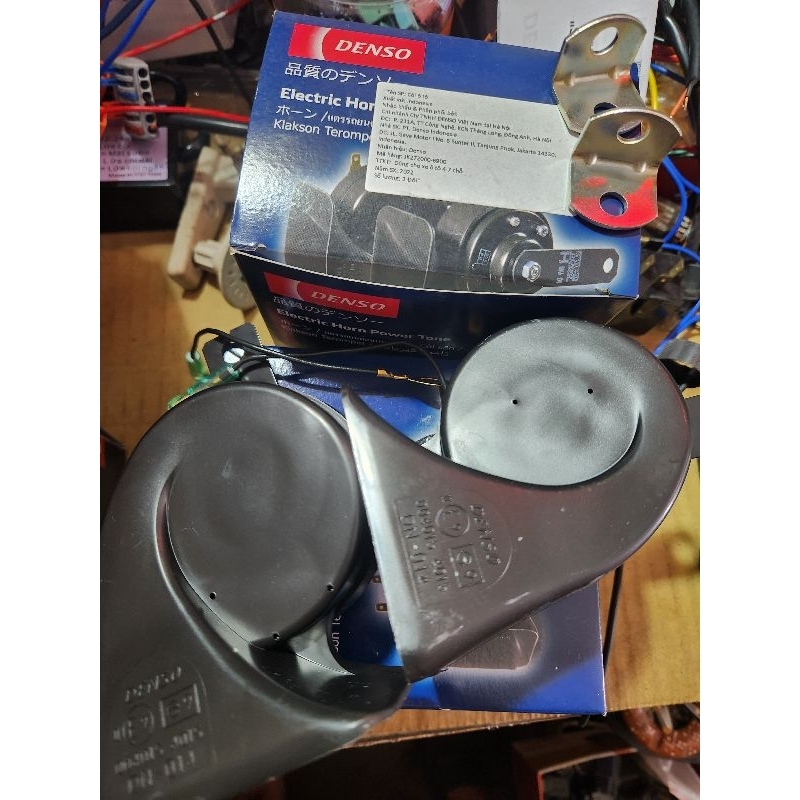 Genuine DENSO 12V chain horn imported from Indonesia | Shopee Malaysia
