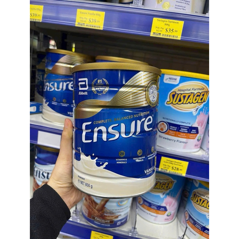 [2025] Ensure AUSTRALIAN MILK BOX 850gr | Shopee Malaysia
