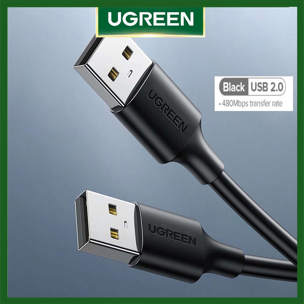 Genuine 480Mbps Ugreen Dual Head Usb 2.0 Cable | Shopee Malaysia