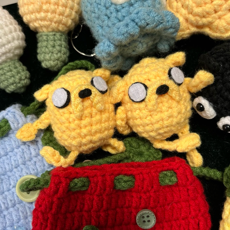 Jake The Dog Adventure Time - handmade crochet keychains and keychains ...