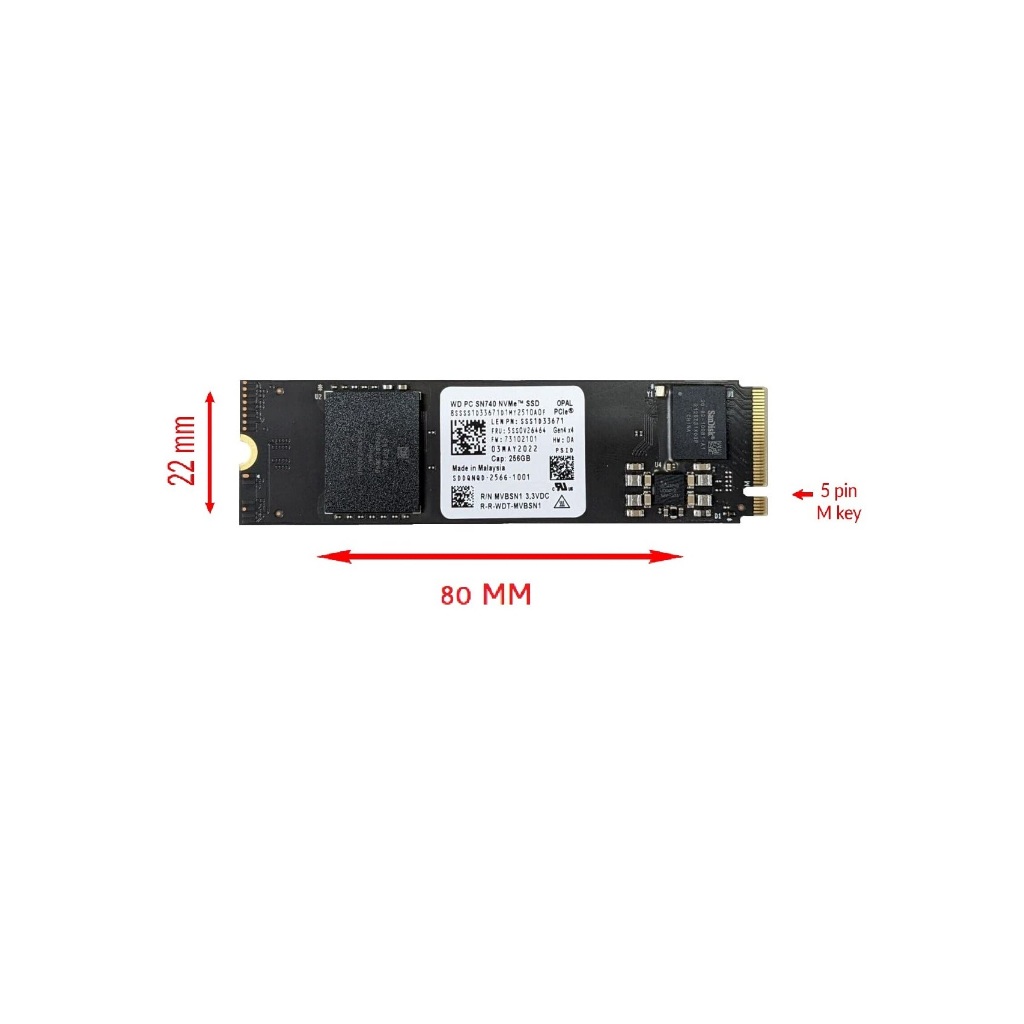 Nvme Gen 4x4 SSD memory of all brands with 256GB capacity - M2 PCIe ...