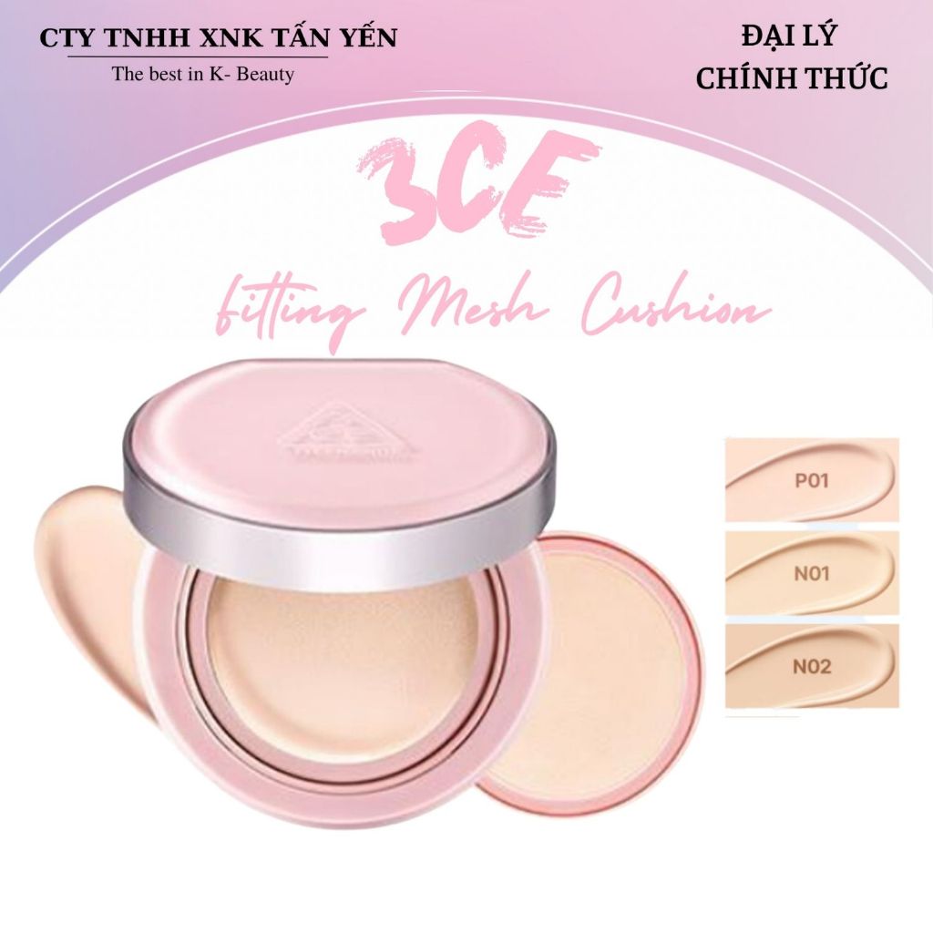 [Core Included] 3CE Fitting Mesh Cushion 11g | Shopee Malaysia