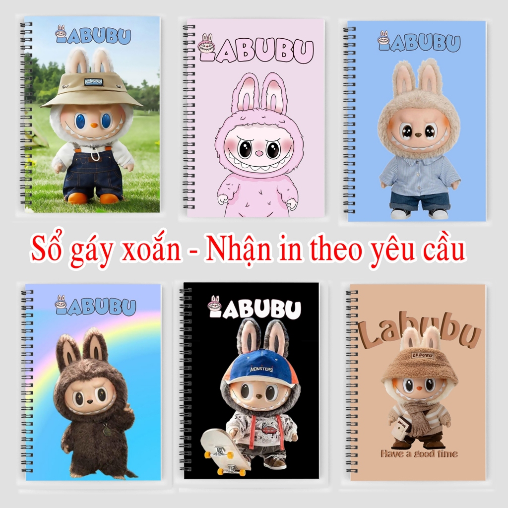 LaBuBu notebook LaBuBu kute printed notebook, cute, mischievous ...