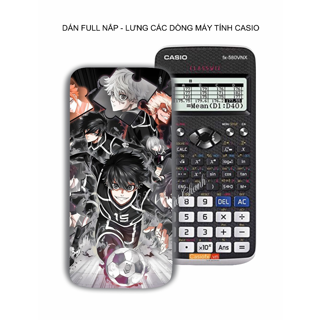 Bluelock - casio handheld computer stickers full lines | Shopee Malaysia