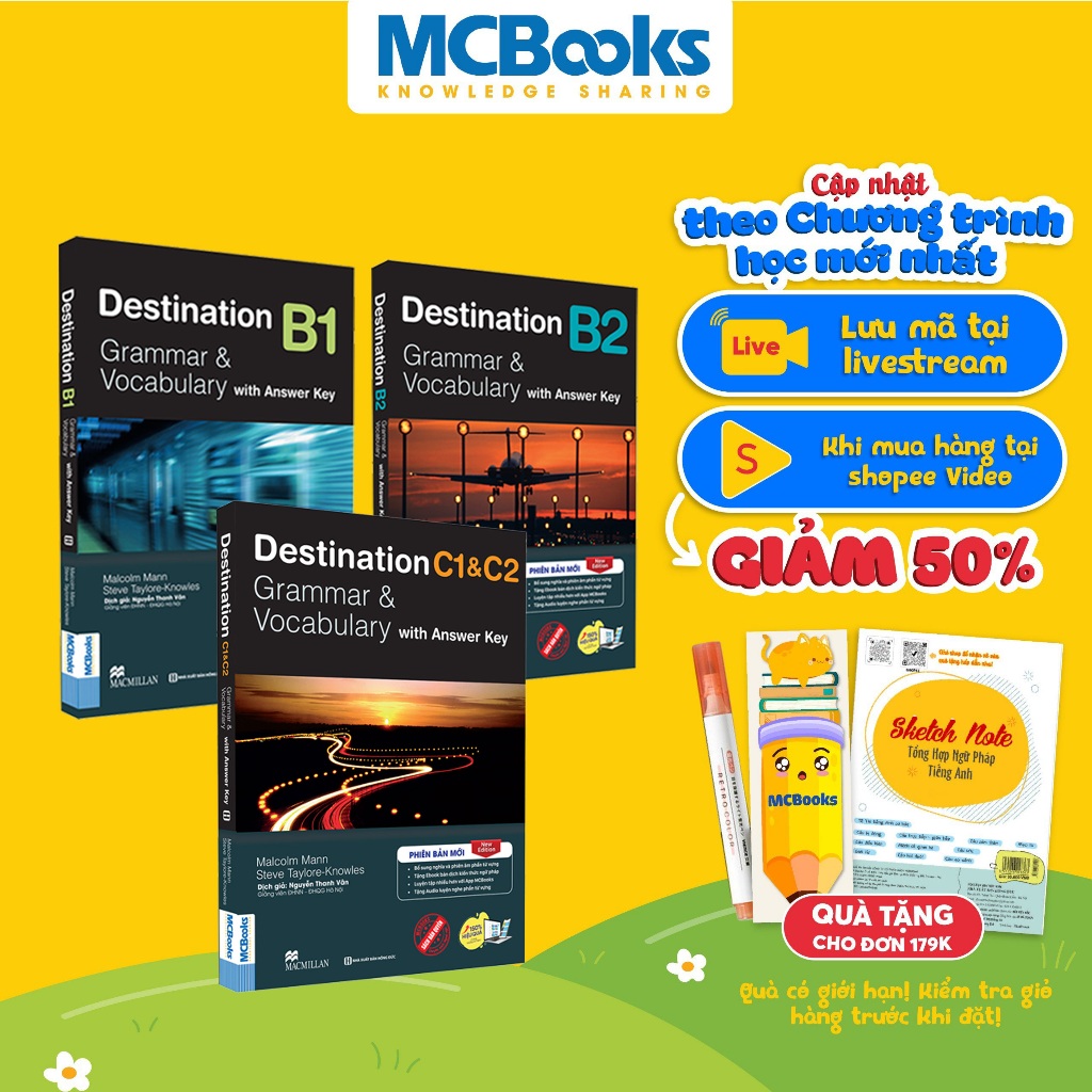 Book - Complete Destination Grammar Textbook & Vocabulary B1, B2, C1&C2 ...