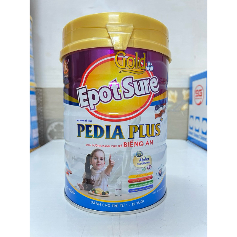 Epot Sure Pedia Plus weight gain milk 900g for children with anorexia and poor absorption ...