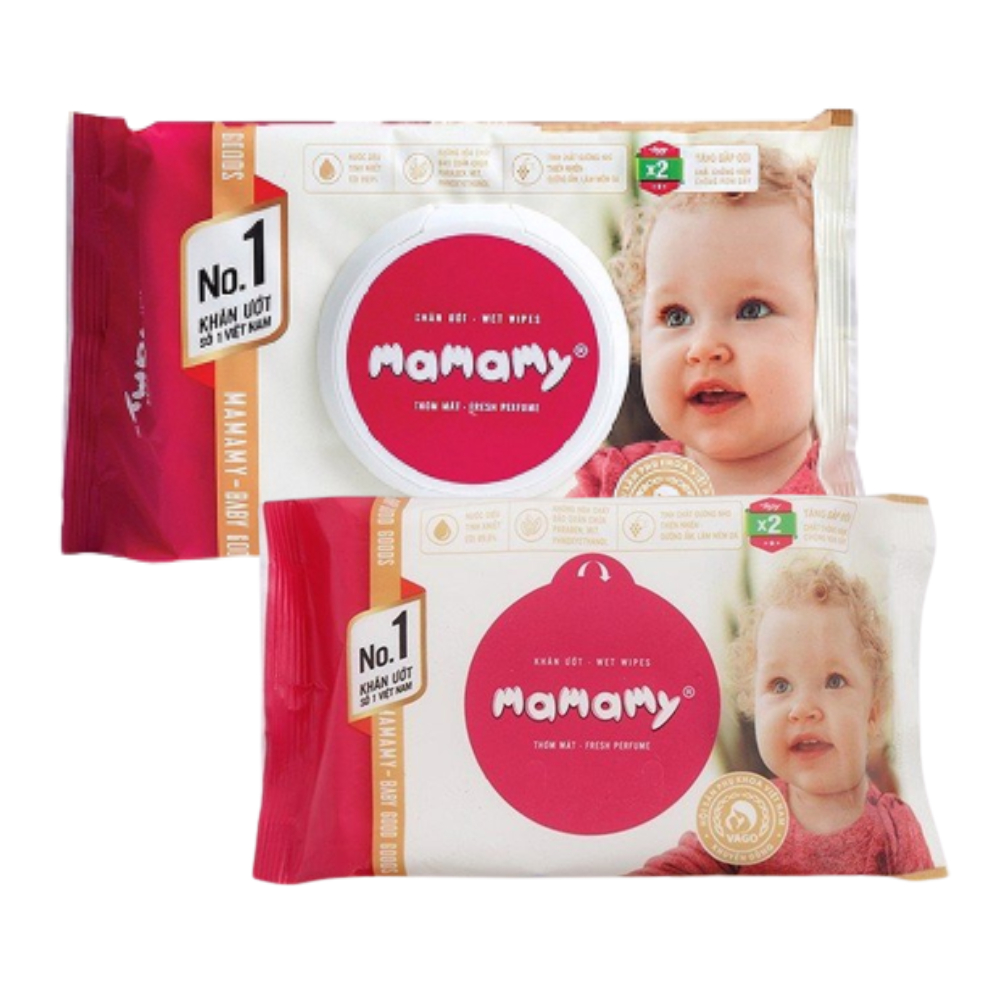 Mamamy Wet Wipes Alcohol-free Wet Wipes for babies (Pack of 30 - 80 ...