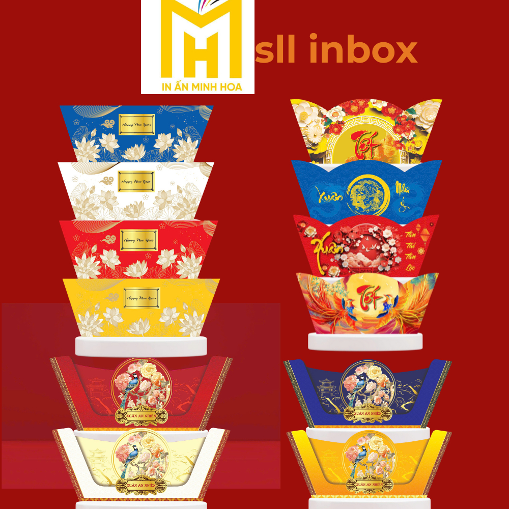 Set of 5 Boat Gift Trays CNY, Candy boxes, Tea boxes, Grape boxes ...