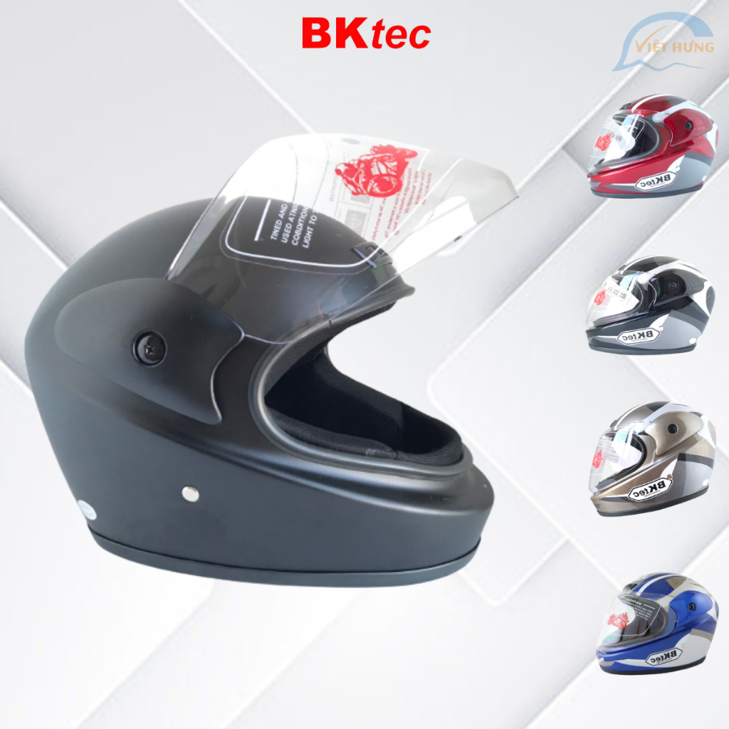 Genuine BKtec Fullface Helmet - BK30 - Head circumference 57-59cm ...