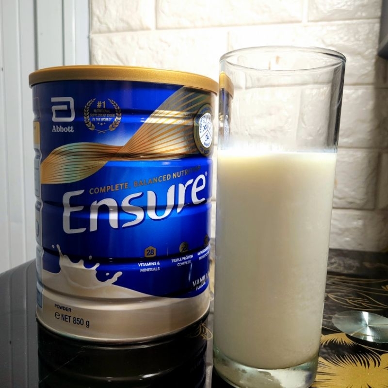 Milk powder [Abbott] Ensure vanilla 850g. Health supplement for the ...