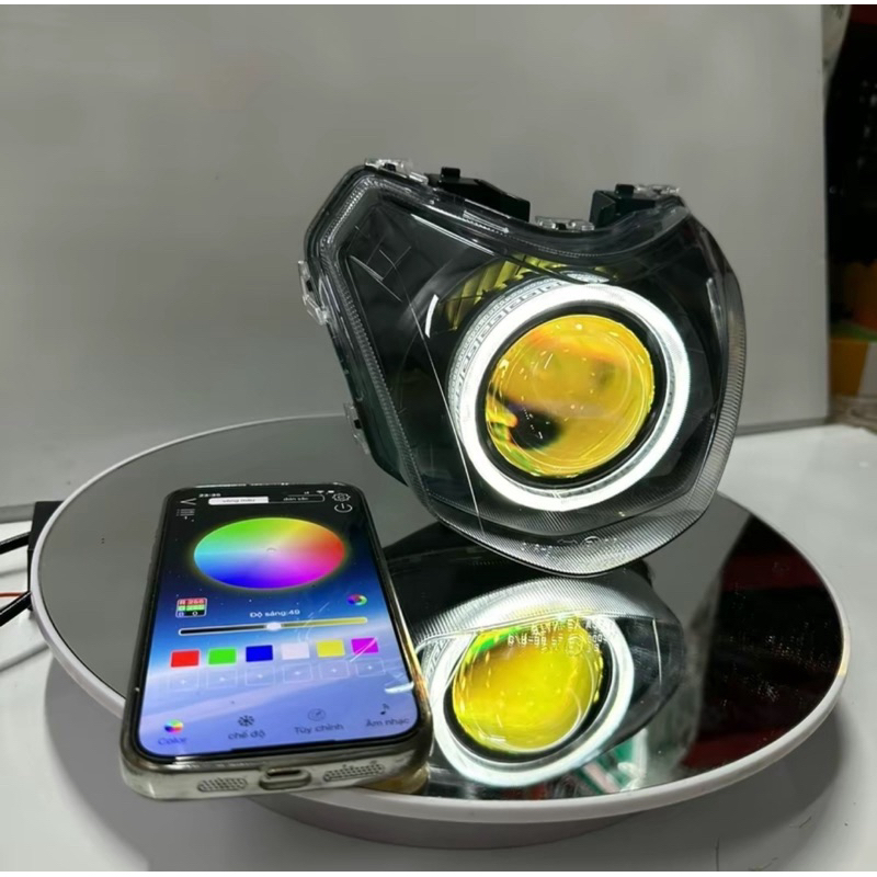 Vison headlights with ball bearing capacity E11+ and M10 pro, 65w ...