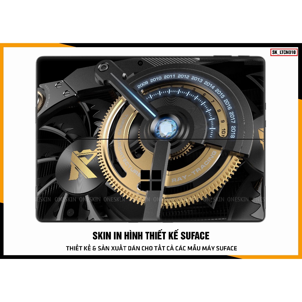 Uv Printed Skin Sticker for Suface 3/4/5/6/7/8/9/X |Congnghe| Imported ...