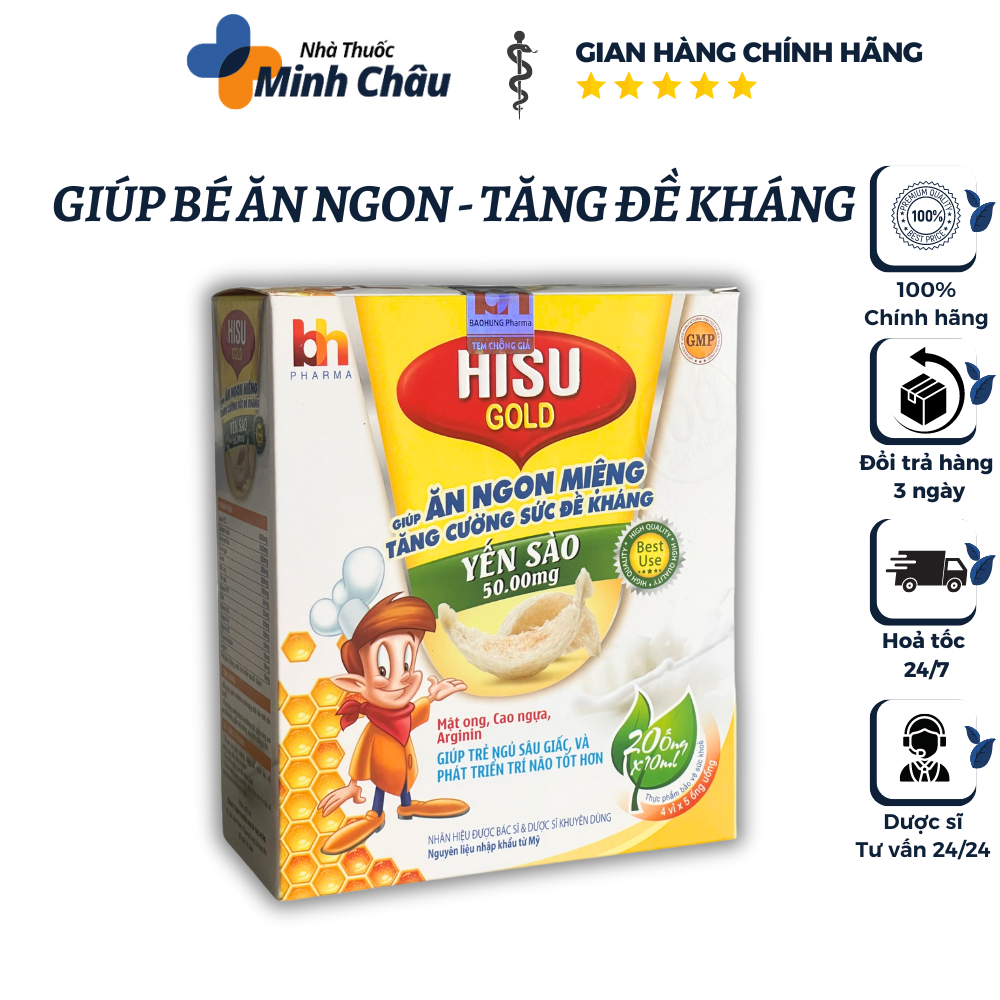 Hisu Gold Bird's Nest helps babies sleep deeply, eat well, increase ...